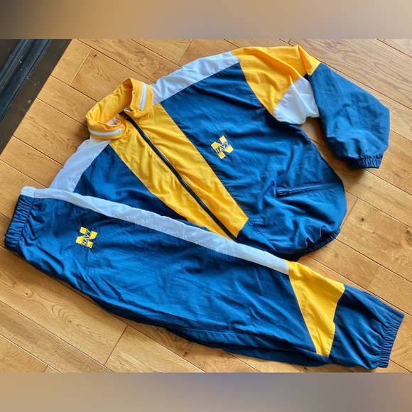 USNA | Jackets & Coats | 99s Us Naval Academy Vintage Lined Tracksuit ...